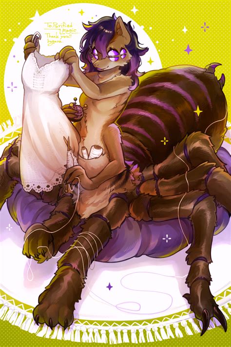 Hogara Original Commentary Request Commission Highres Skeb Commission Girl Arthropod