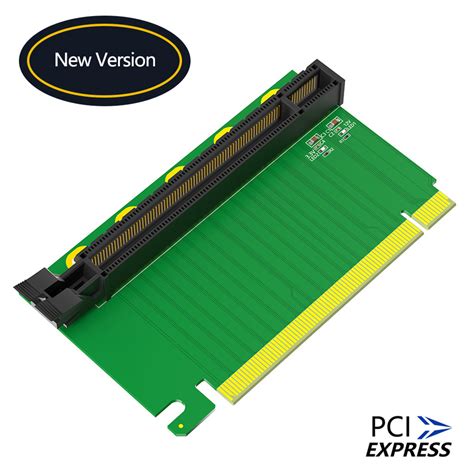 Jmt Pci E 16x 3 0 90 度反向公對母轉接卡 用於 2u 服務器 向 Cpu 安裝方向 蝦皮購物
