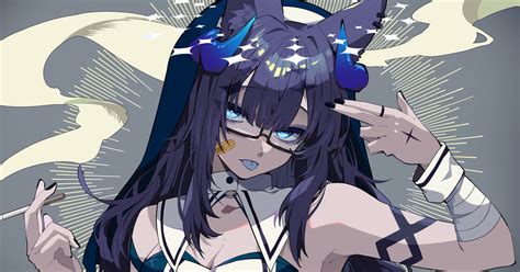 オリジナル ♰ 猫間 光🐾多忙気味のイラスト Pixiv
