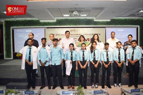 Test White Coat Ceremony At Osgu Om Sterling Global University