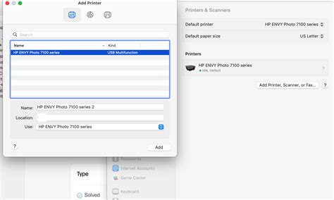 Hp 7155 On Macos Ventura Airprint Installed But Cant Also Hp Support Community 9005277