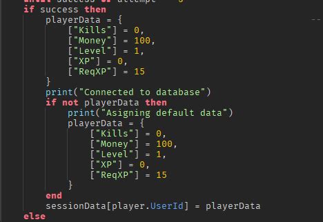 Data Isn T Nil But Game Thinks It Is Scripting Support Developer