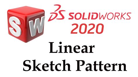 Solidworks Tutorial In Hindi How To Use Linear Sketch Pattern Tool Youtube