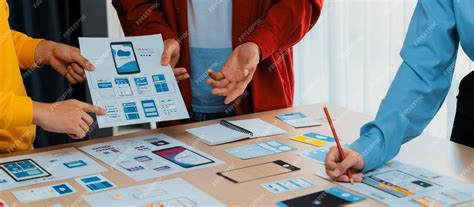 Premium Photo Panorama Banner Of Startup Company Employee Planning On