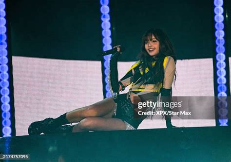 Lisa Of Blackpink Is Seen Performing In Concert At The Global Citizen