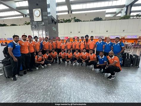 Indian Mens Hockey Team Leaves For Australian Tour Hockey News