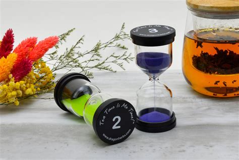 Hourglass Sand Timer 2 Minutes Green