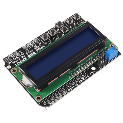 lcd1602 keypad shield blue backlight