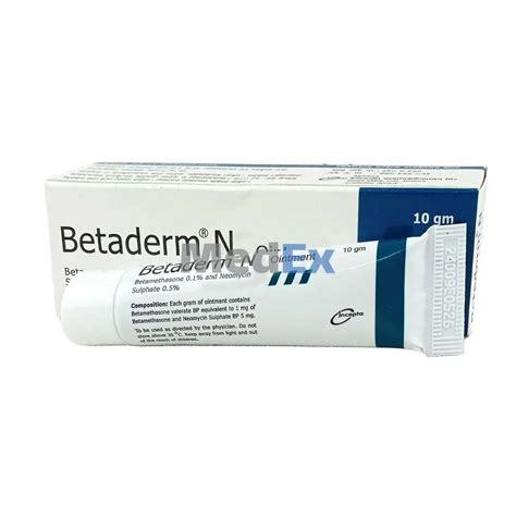 Betaderm N 0 1 0 5 Ointment বিটাডার্ম এন ০ ১ ০ ৫ অয়েনমেন্ট