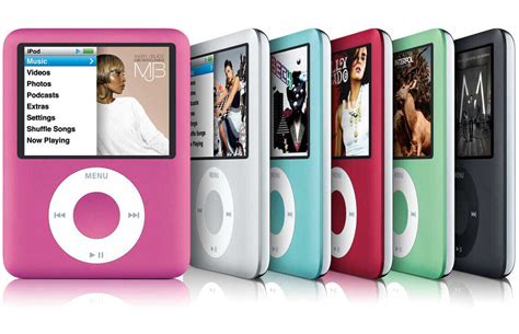 New Ipod Nano 3rd Generation Model A1236 All Colors 4gb8gb All Colors