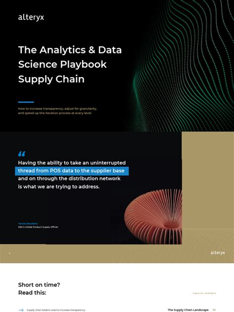 Alteryx Supply Chain Ebook Download Free Pdf Analytics Cloud Computing