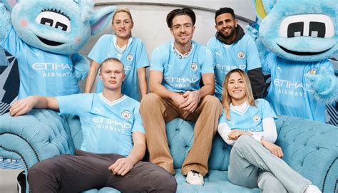 Manchester City 2023 24 Home Kit