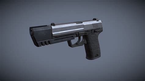 HK USP Match Buy Royalty Free 3D Model By Herask A9b0df6