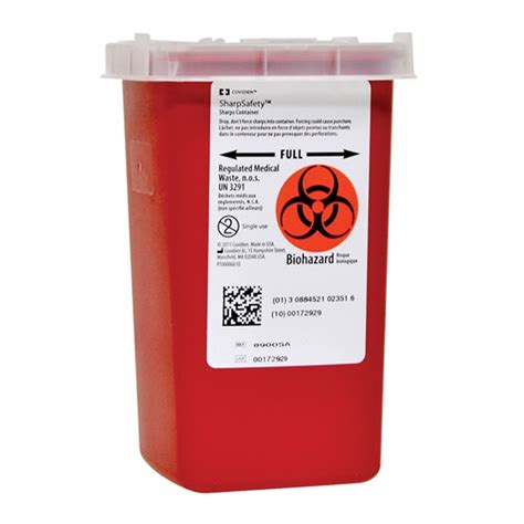 Ready Care Sharps Container 1qt