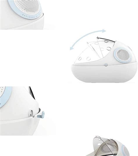 Badu Bg Мултифункционална раница за носене на домашни котки Космическа капсула Прозрачна чанта