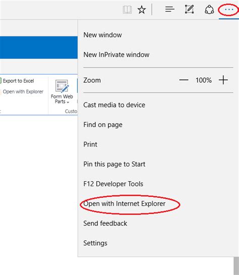 Enable Open With Explorer Option In Sharepoint Online Document