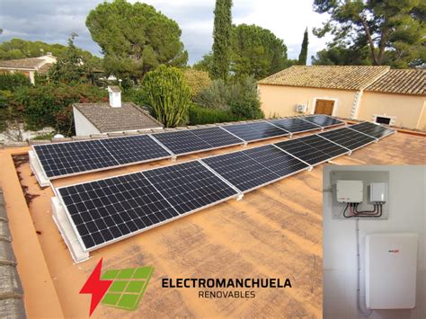Instalación Solar Fotovoltaica de Autoconsumo Doméstico en PATERNA