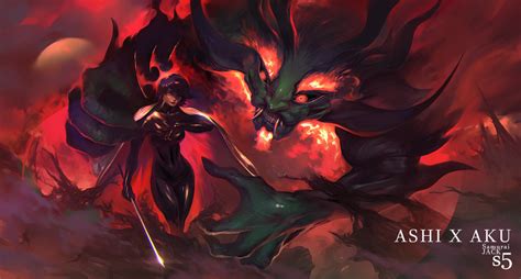 Aku And Ashi Samurai Jack Drawn By Antonoxenuk Danbooru
