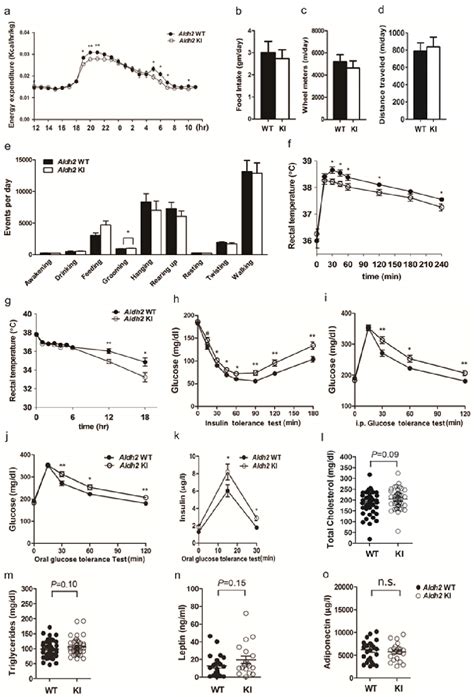 Figure 2 From A Common East Asian Specic Aldh2 Mutation Causes Obesity