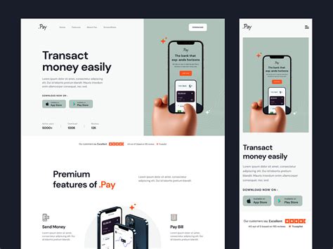 online banking website design pay by sajib rahman for uihut ui ux