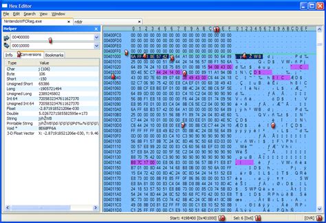 Hex Editor Layout