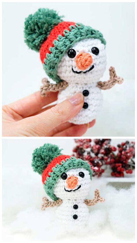 Crochet Snowman PDF Amigurumi Free Pattern Amigurumi