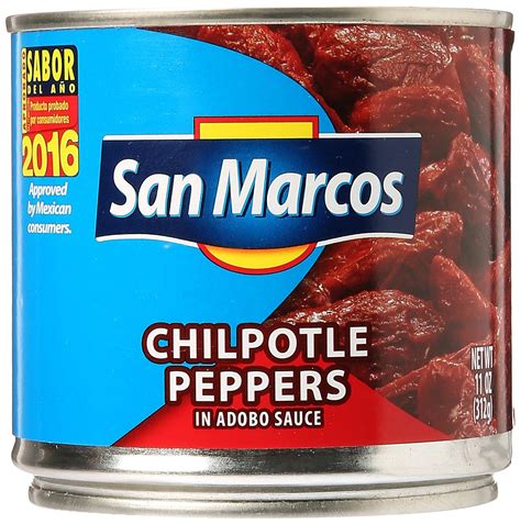 Empacadora San Marcos Chipotle Peppers In Adobo Sauce 11 Oz Pack Of 2