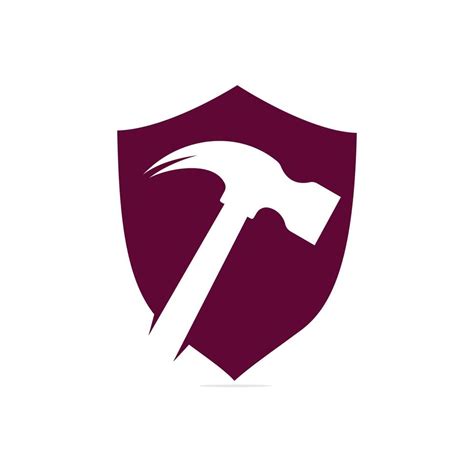 Hammer Vector Logo Template Illustration Design 14621425 Vector Art At