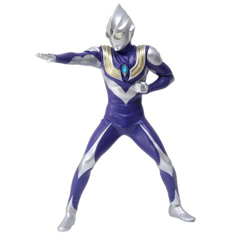 Banpresto Ultraman Tiga Hero S Brave Statue A Sky Type Figure Purple