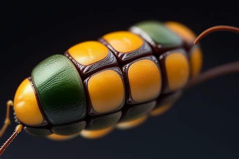 Premium Ai Image Spotted Ladybug Wildlife Brightly Colored Perched On
