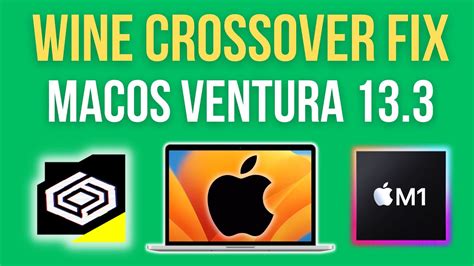 Crossover Wine Fix For Macos Ventura Preloader Warning Failed