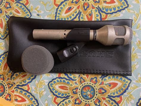 Shure Sm53 Professional Microphone Variable D 2932 Reverb