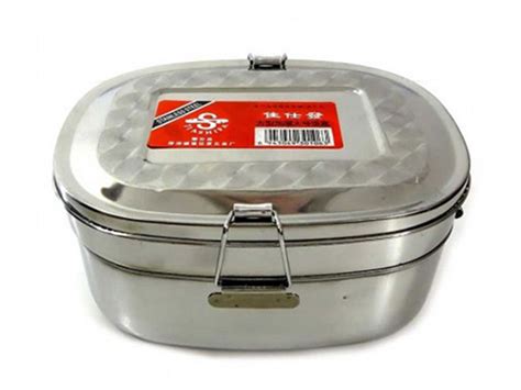 مشخصات، قيمت و خريد ظرف غذا استیل دو طبقهدلبند