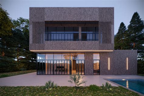 House D Architectural Visualization Cgtrader