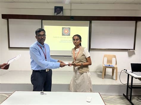 Nss Certificate Distribution Intranet Amrita Vishwa Vidyapeetham