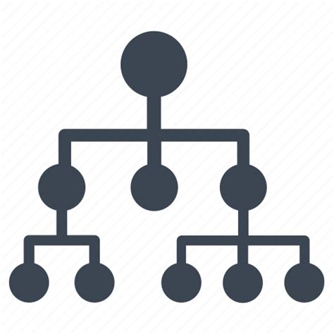 Connection Diagram Hierarchy Icon