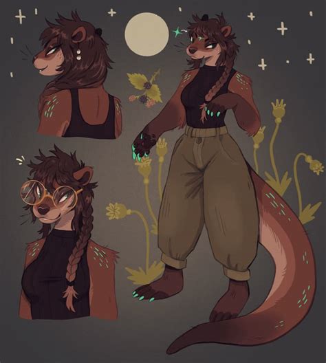 Gf Otter Furry Art Furry Drawing Character Art