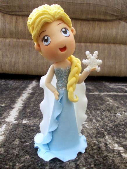Topo De Bolo Elza Frozen Elo7 Produtos Especiais