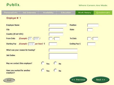 Online Job Application Publix Online Application