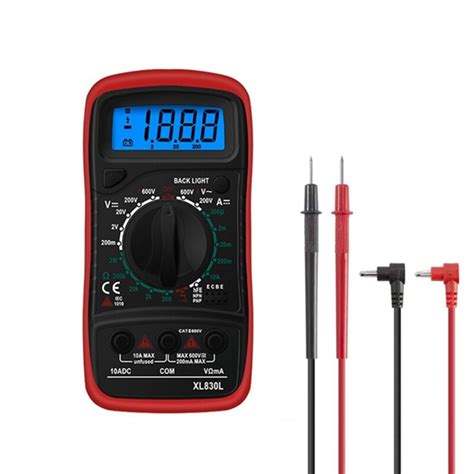 Portable Digital Multimeter Multi Tester Backlight Grandado