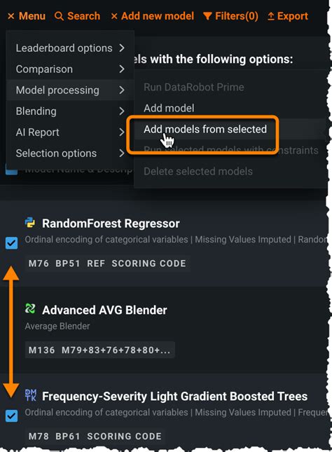 Adddelete Models Datarobot Docs