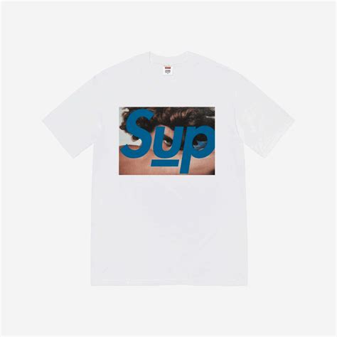 슈프림 X 언더커버 페이스 티셔츠 화이트 23ss Supreme Kream