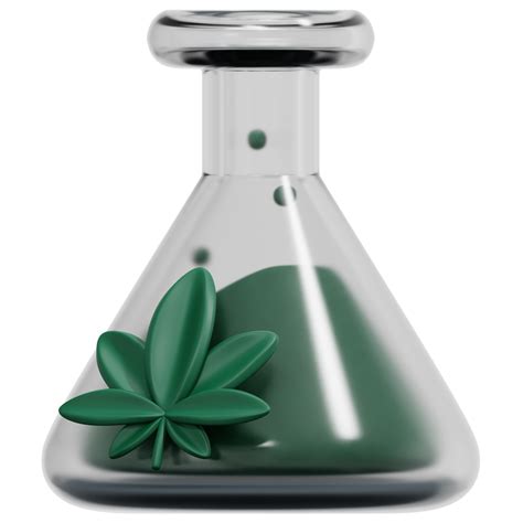 Flask 3d Render Icon Illustration 35631714 Png