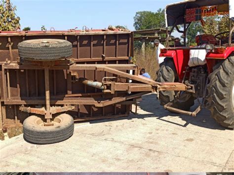 Tractor Trolley Carrying Barat Overturned 6 Including Groom And 15