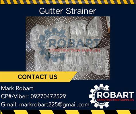 Gutter Strainer Commercial And Industrial Construction And Building