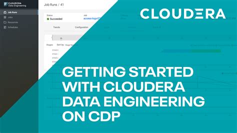 Getting Started With Cloudera Data Engineering On Cloudera Tutorials