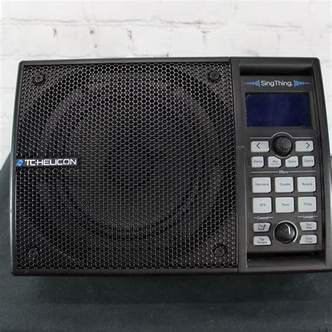 Tc Helicon Sing Thing Vocal Processor Reverb