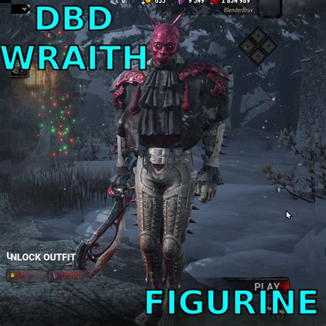 😵 Dbd Фигурка Mind Haunter Wraith Killer Stl Dead By Daylight 3d