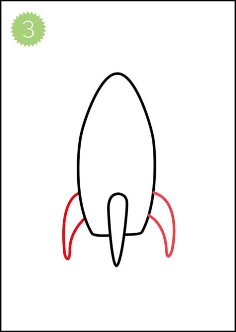 How To Draw A Rocket Ship Drawing Step By Step