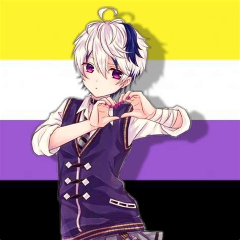Aesthetic Anime Pfp Non Binary Aesthetic Non Binary Wallpaper Non